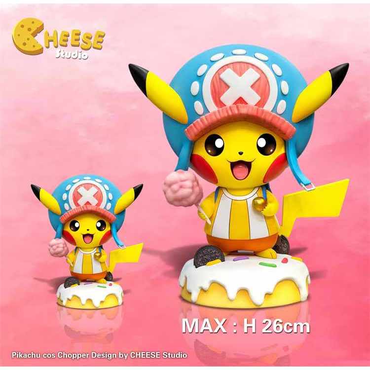 Cheese Studio - Pikachu cos Chopper Pokemon Resin Statue GK Anime ...