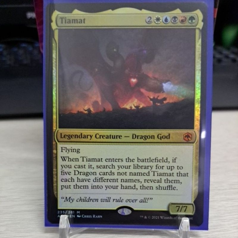 MTG Tiamat FOIL (AFR)(Mythic) | Shopee Malaysia