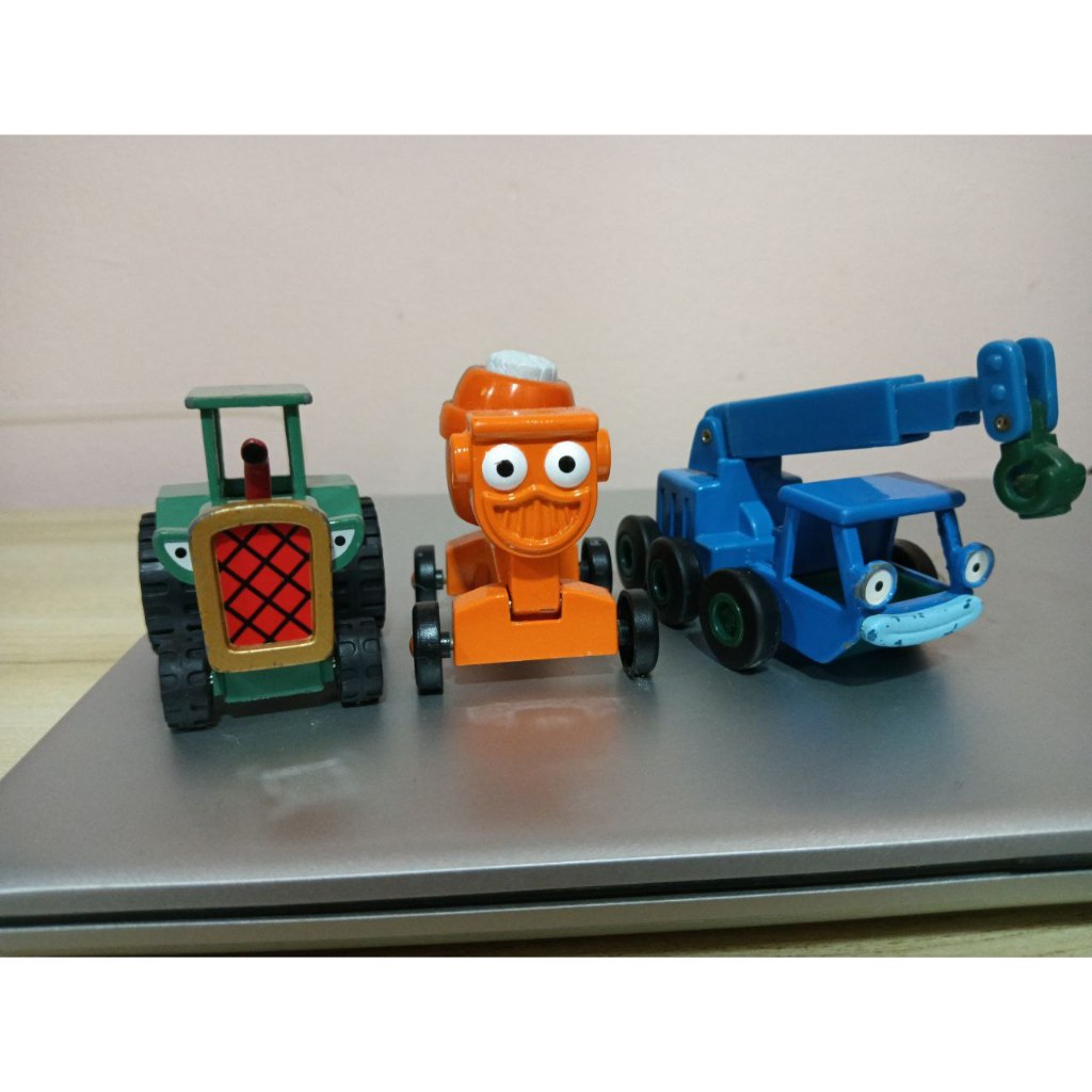 Bob The Builder Vehicle Die-Cast (Dizzy,Travis and Lofty) | Shopee Malaysia