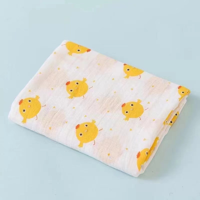 Newborn Baby diaper cloth lampin Muslin Swaddle Soft Blanket Kain ...
