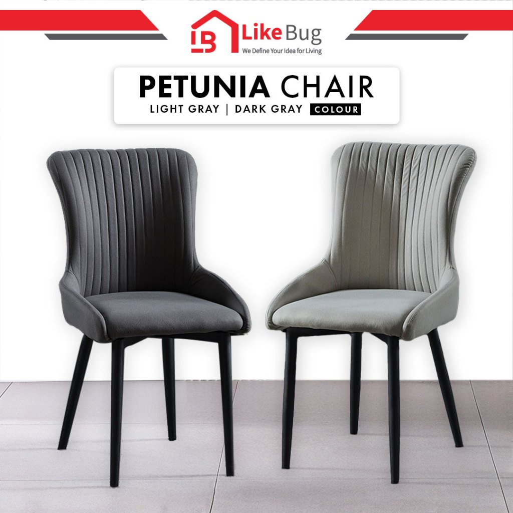 ⚡️LIKE BUG⚡️PETUNIA NORDIC STYLE DINING CHAIR / Dining Chair Lounge ...