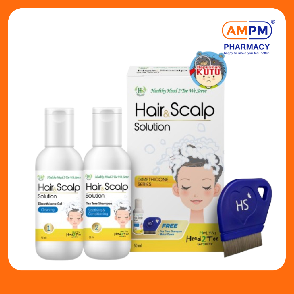 HS Hair & Scalp Sol Gel 50ml + Shampoo 50ml | Shopee Malaysia