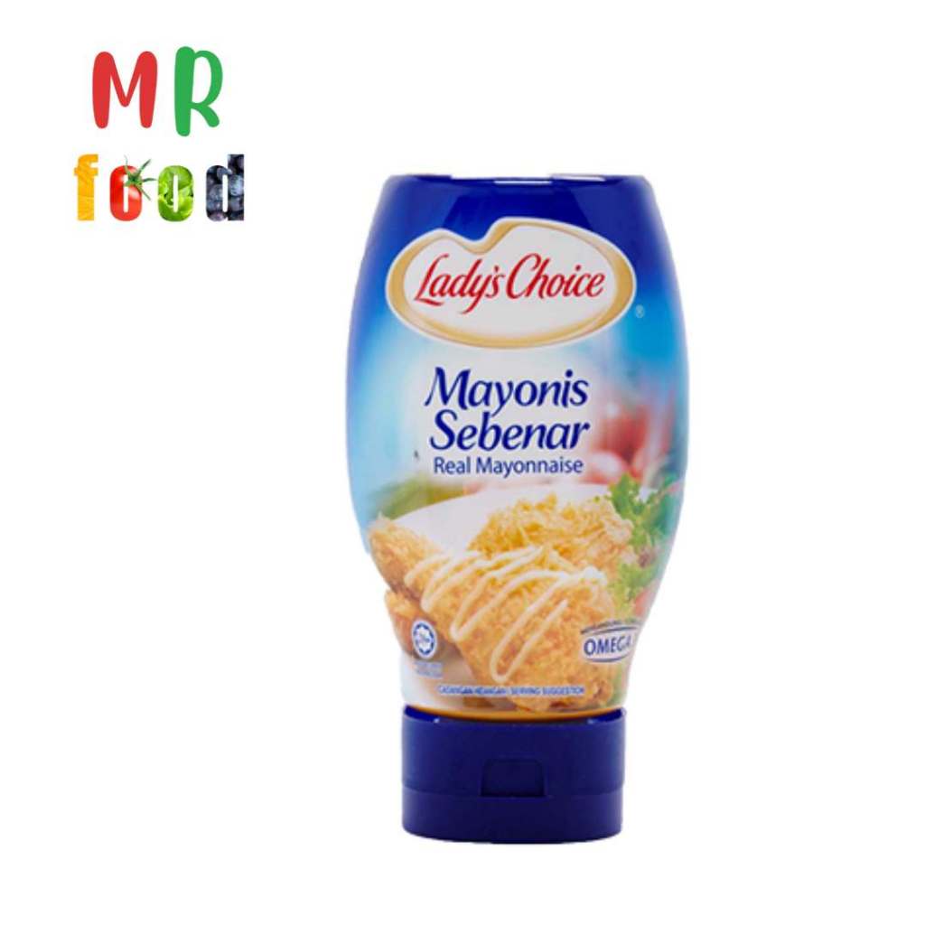 Mayonis Mayonnaise Sauce Salad Dressing Lady's Choice Real Mayo 280ml ...