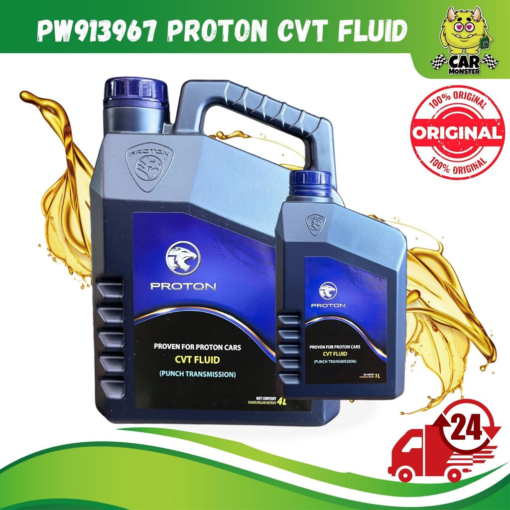 ORIGINAL PW913967 PROTON CVT FLUID Minyak CVT Proton FLX FL SAGA VVT ...