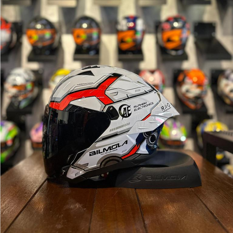 BILMOLA Helmet AD JET - GUNDAM UNICORN | RX-0 | Shopee Malaysia