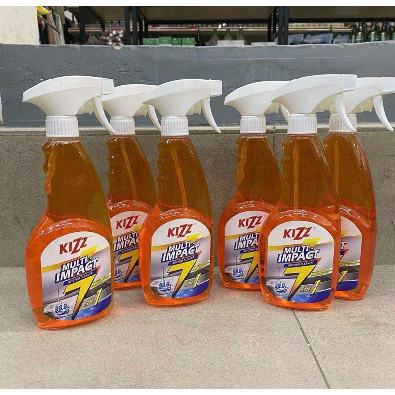 KIZZ Kitchen Cleaner 7IN1 500ml Xit Tay Rua Nha Bep Da Nang | Shopee ...