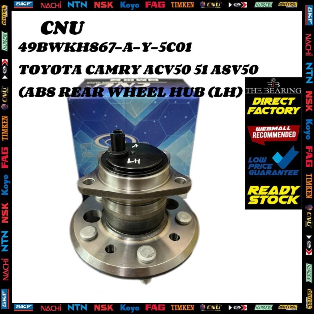 TOYOTA CAMRY ACV50,51 ASV50 ABS RAER WHEEL HUB (LH) | Shopee Malaysia