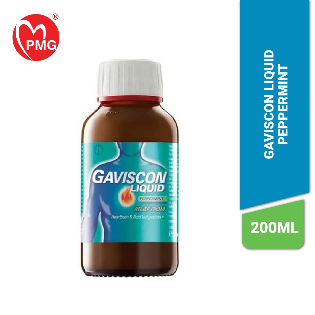 [PMG PHARMACY] Gaviscon Liquid 200ml/300ml - fast relief from heartburn ...