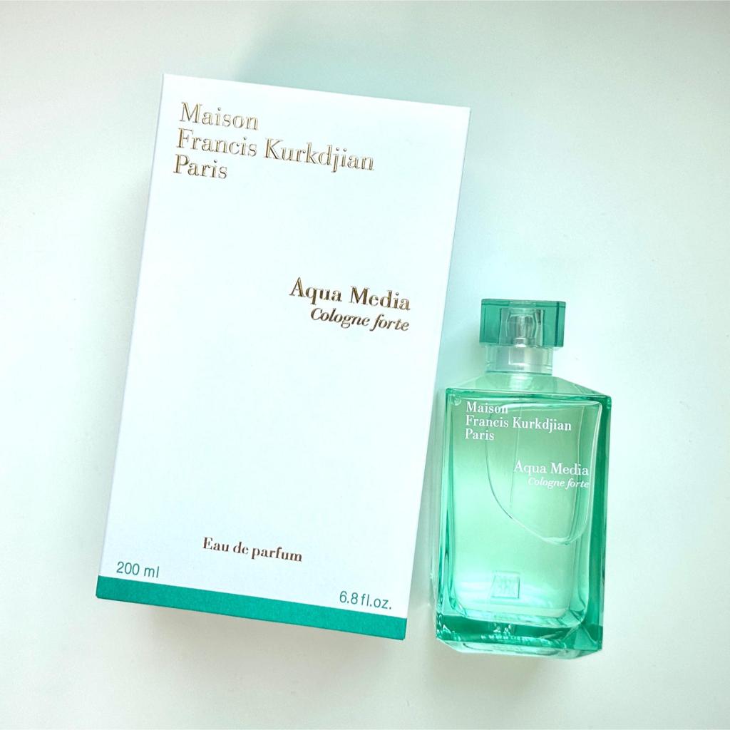ORIGINAL M.F.K PARIS AQUA MEDIA COLOGNE FORTE EDP 200ML PERFUME FOR MEN ...