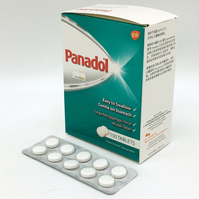 PANADOL REGULAR ( 150 TABLET) | Shopee Malaysia