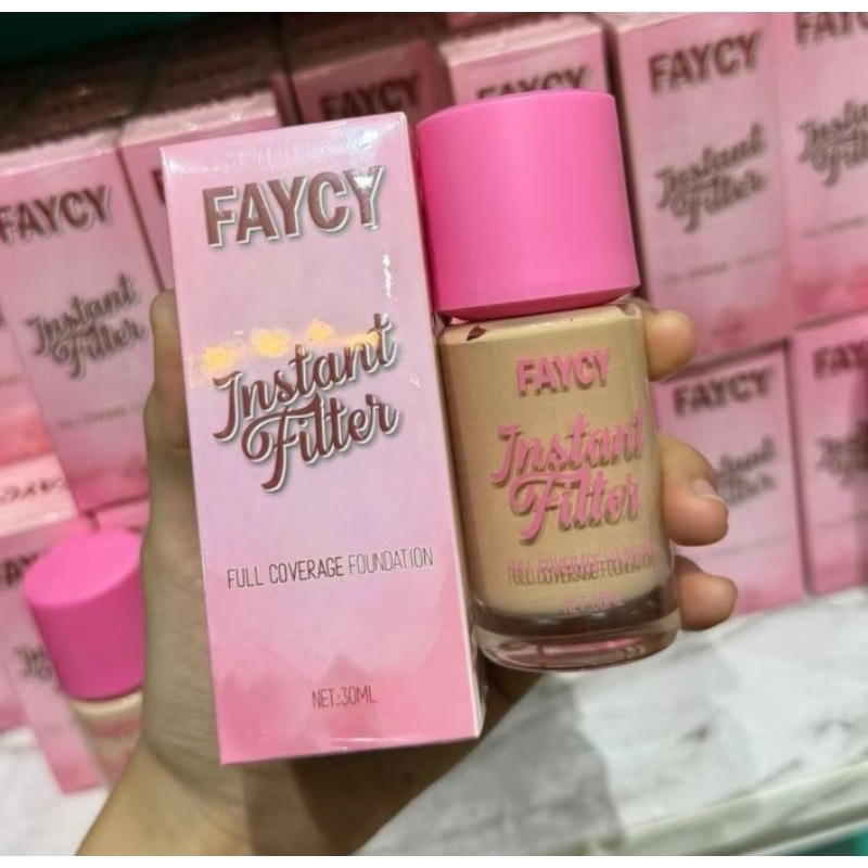 FAYCY INSTANT FILTER FULL COVERAGE FOUNDATION | Shopee Malaysia