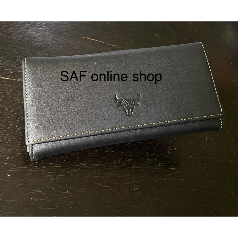 Rush Rider Original Leather cow Long Wallet unisex Wallet Purse Wallet ...