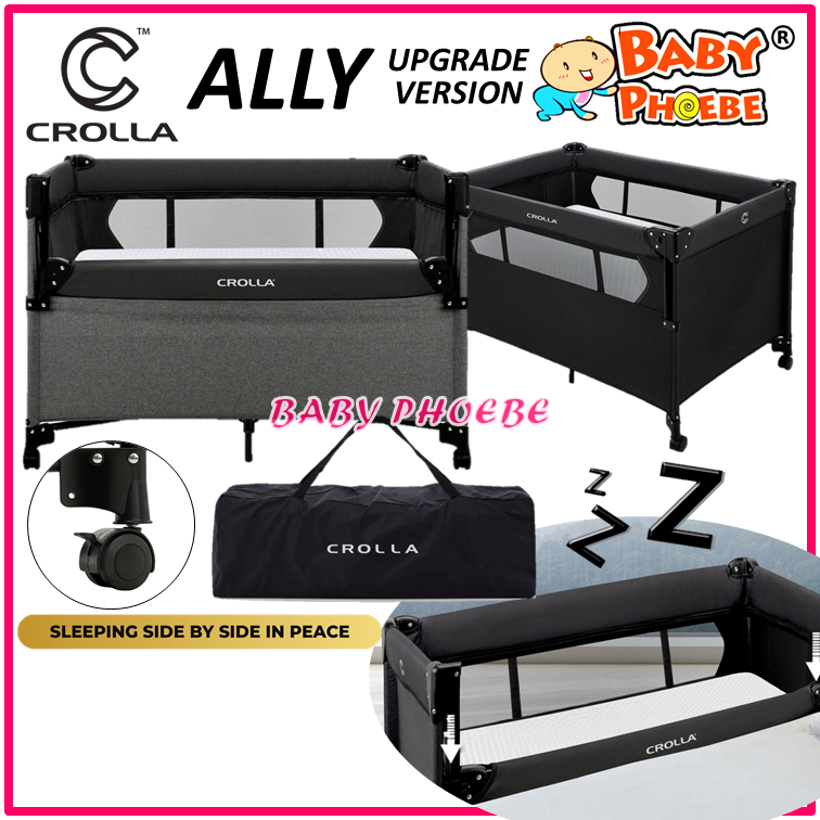 Crolla Ally Baby Playpen Playard with Adjustable Slide Door / Crolla ...