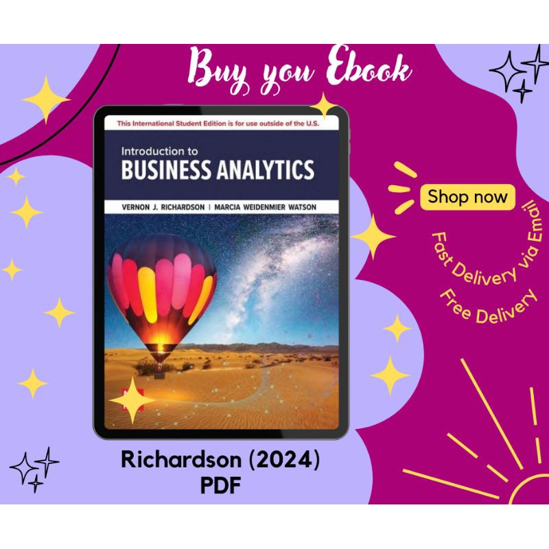 Introduction to Business Analytics - Richardson (2024) | Shopee Malaysia
