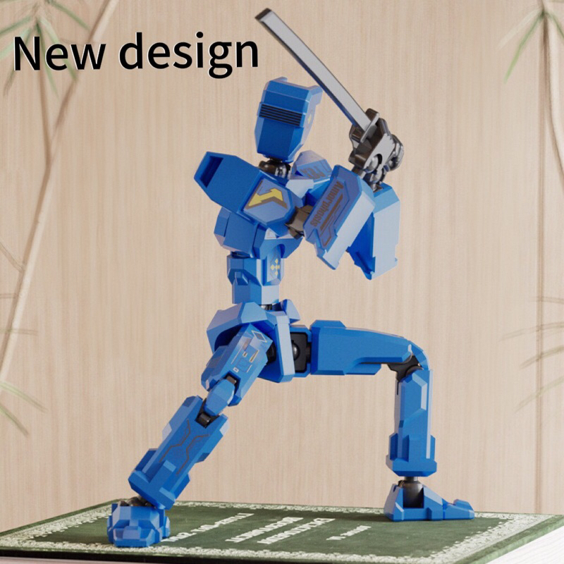 Lucky 13 Mecha puppet joint man decompression desktop ornaments can be ...