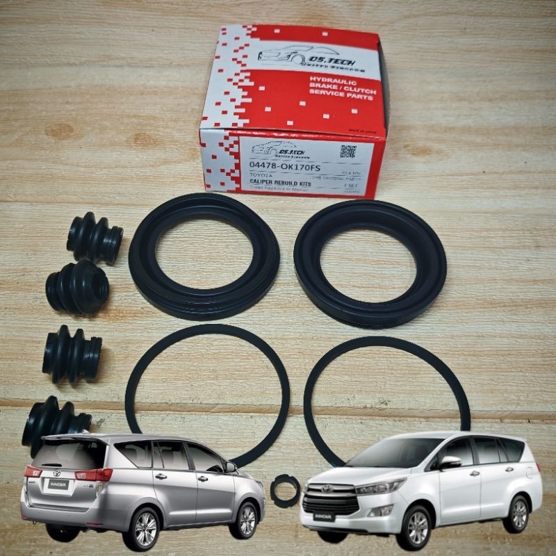 TOYOTA INNOVA TGN140 2015Y UP FRONT CALIPER DISC BRAKE REPAIR KIT 04478 ...