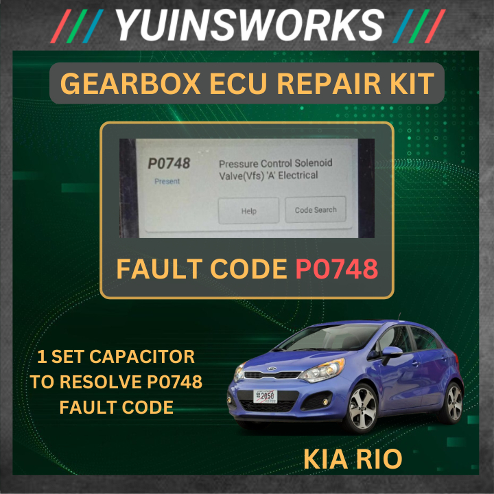 KIA RIO P0748 Fault Code Gearbox Repair Kit | Shopee Malaysia