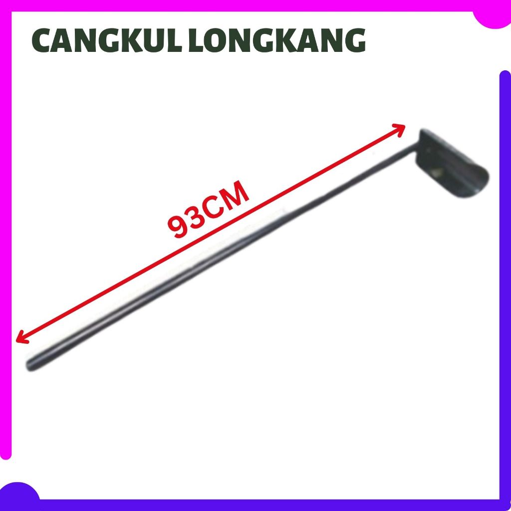 93cm Besi Cangkul Penyodok Longkang Pengorek Sampah Longkang / Metal ...