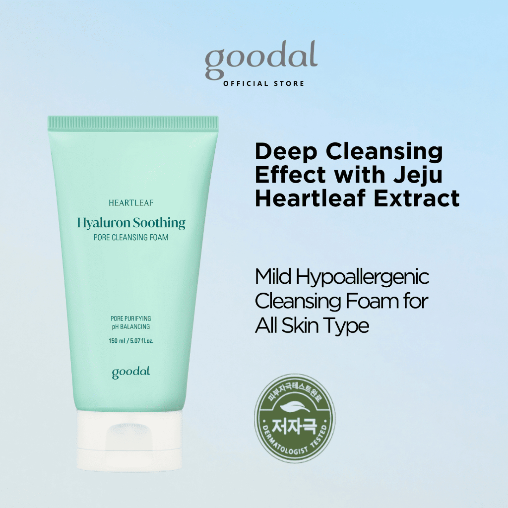 Goodal Official Houttuynia Cordata Hyaluron Soothing Pore Cleansing ...
