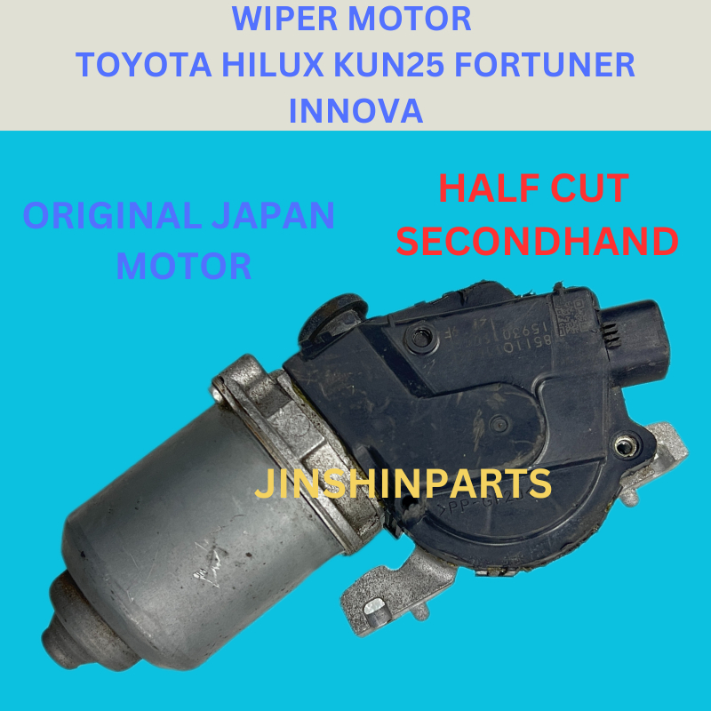 TOYOTA HILUX FORTUNER INNOVA FRONT WIPER MOTOR -MOTOR WIPER KUN25 KUN26 ...