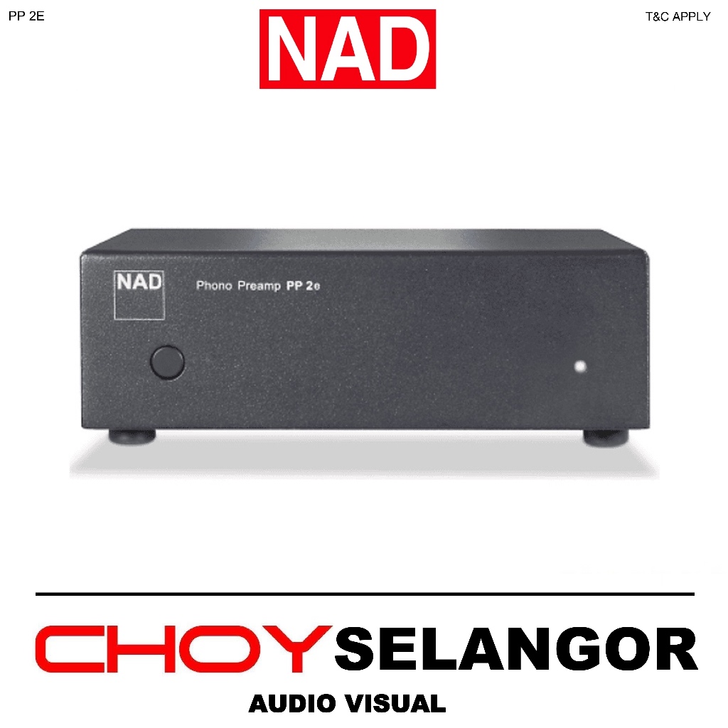 NAD PP 2E MC/MM Phono Preamplifier | Shopee Malaysia