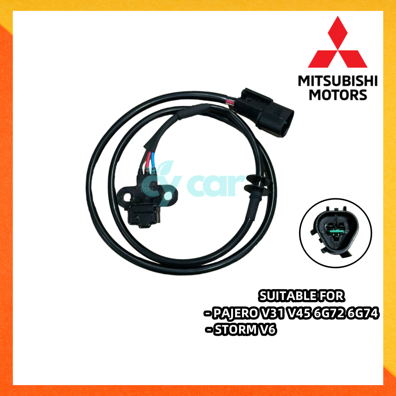 MITSUBISHI PAJERO V31 V45 6G72 6G74 STORM V6 CRANK SHAFT SENSOR (3 PIN ...