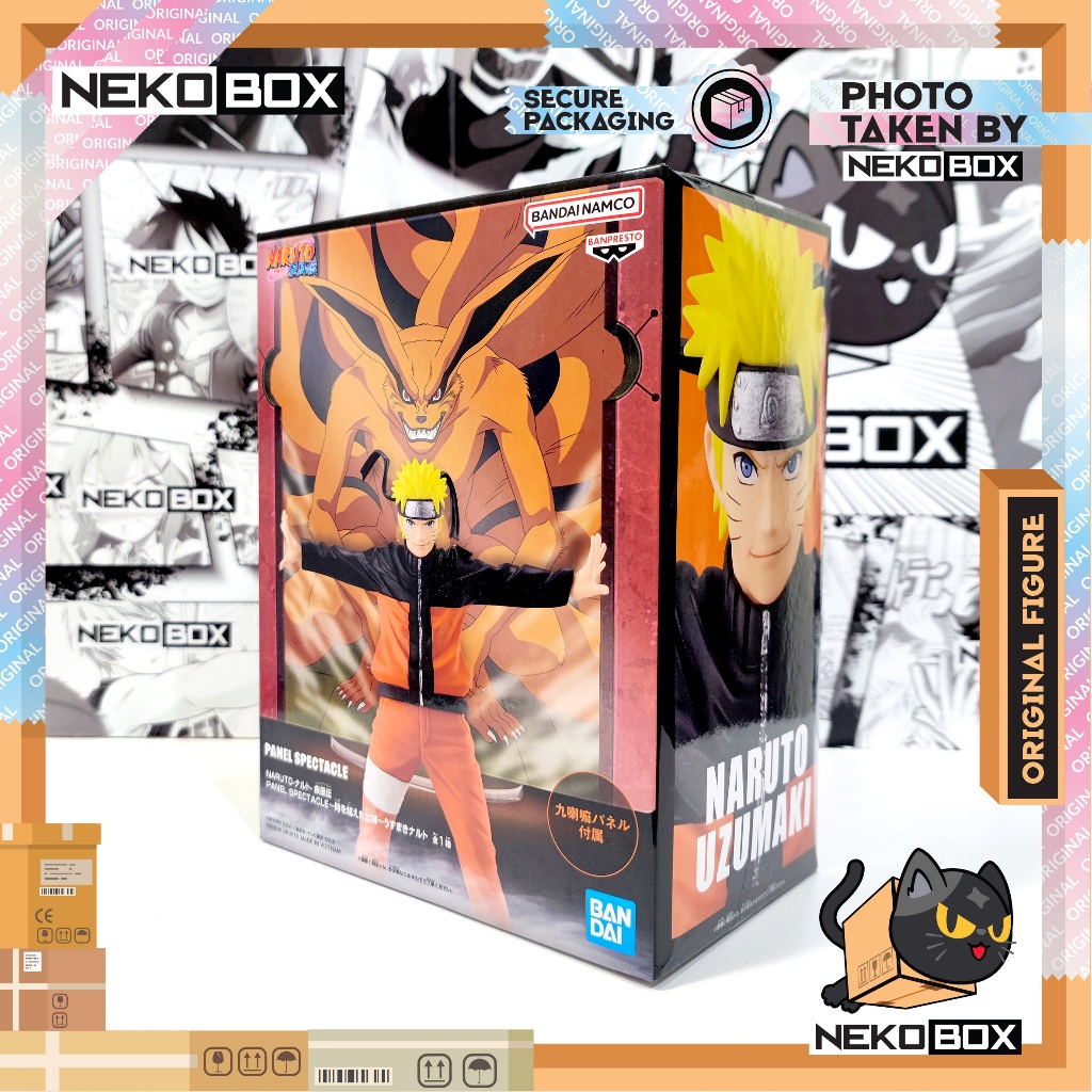 Original Figure Banpresto NARUTO SHIPPUDEN PANEL SPECTACLE UZUMAKI ...