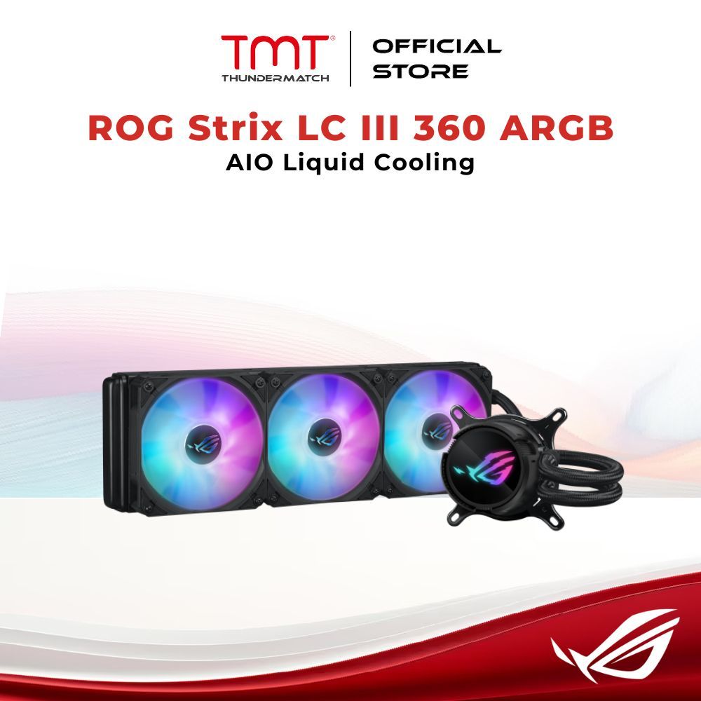 ASUS ROG Strix LC III 360 ARGB AIO Liquid Cooling | Shopee Malaysia