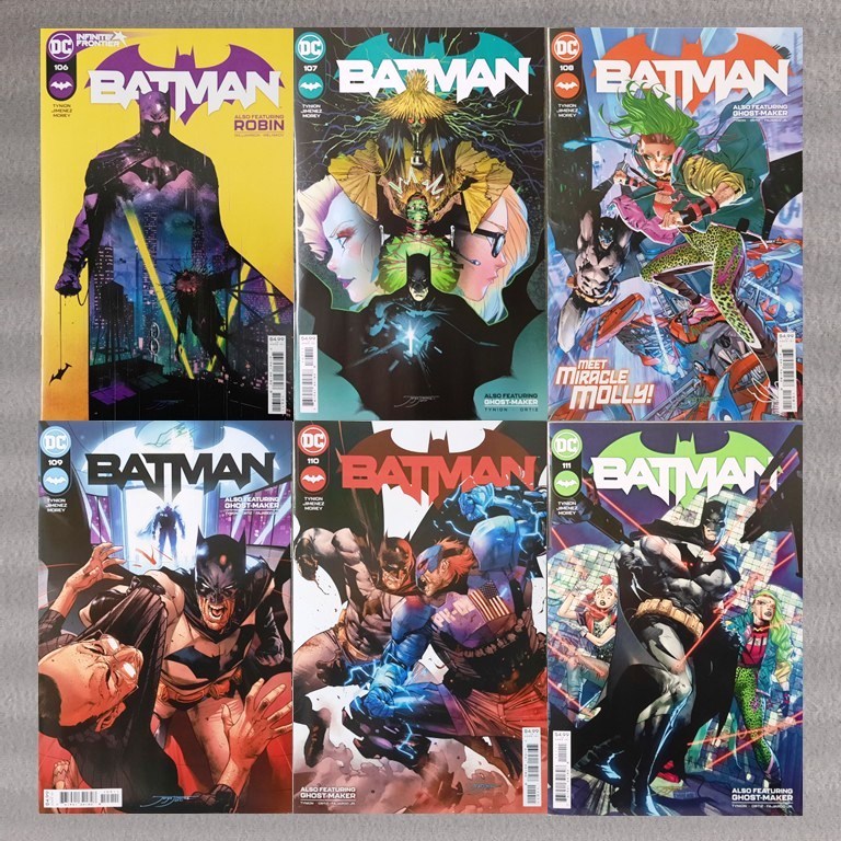 Batman #106-#111 6/6 Complete Set (3rd Series DC Comics) James Tynion ...