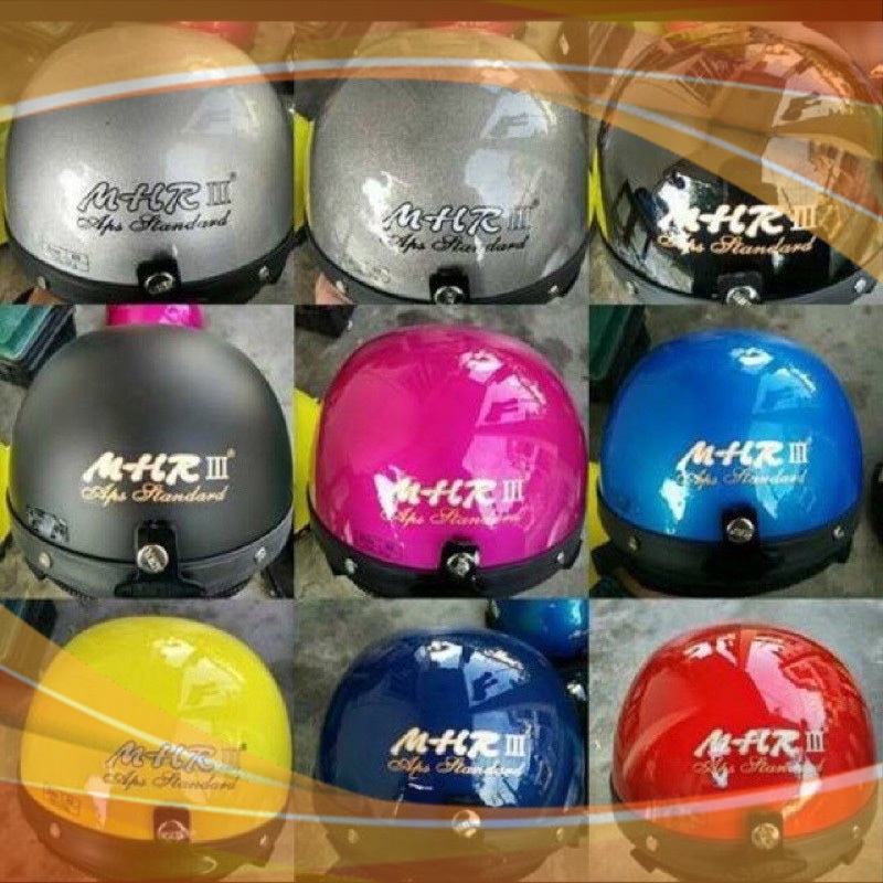 100% MHR ORI Helmet Motor FREE SAIZ Helmet Steng Helmet Kura Kura ...