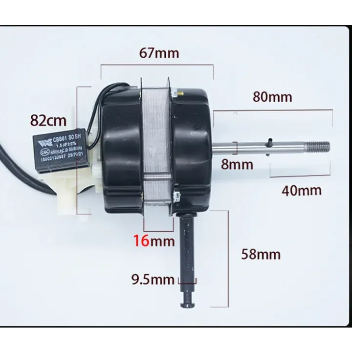 (100%pure cooper) KHIND / PENSONIC / SHARP FAN MOTOR 14"/16" INCH TABLE ...