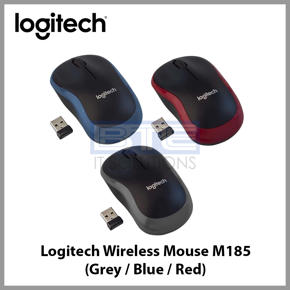 Logitech Wireless Mouse M185 | Shopee Malaysia