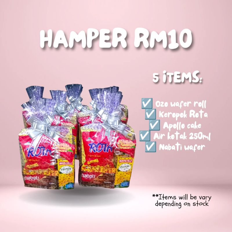 HAMPER BAJET RM 12 (SUKANEKA,FUTSAL,PERTANDINGAN) | Shopee Malaysia
