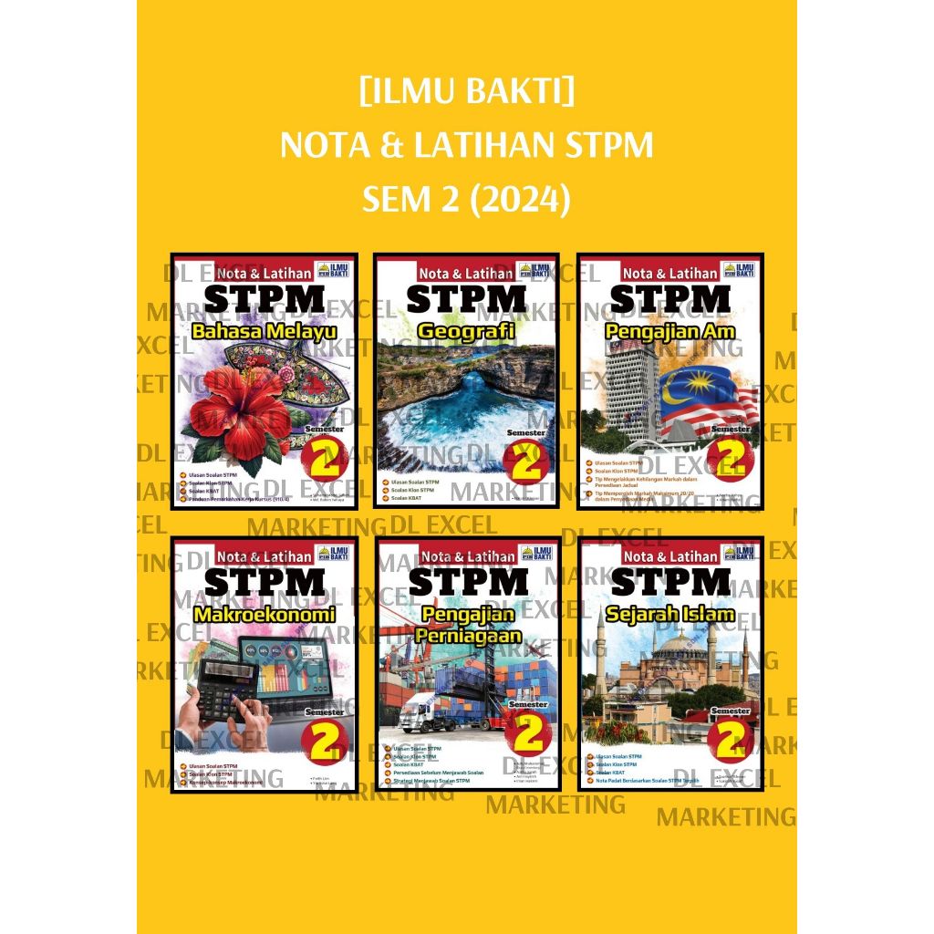 (DL) NOTA & LATIHAN STPM - SEMESTER 2 (2024) | Shopee Malaysia