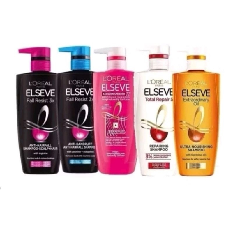 Loreal Paris Elseve Shampoo 620ml | Shopee Malaysia