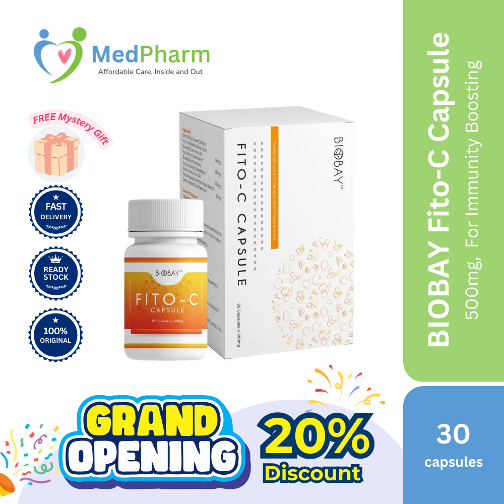 BIOBAY Fito C Capsule 500MG 30'S | Shopee Malaysia