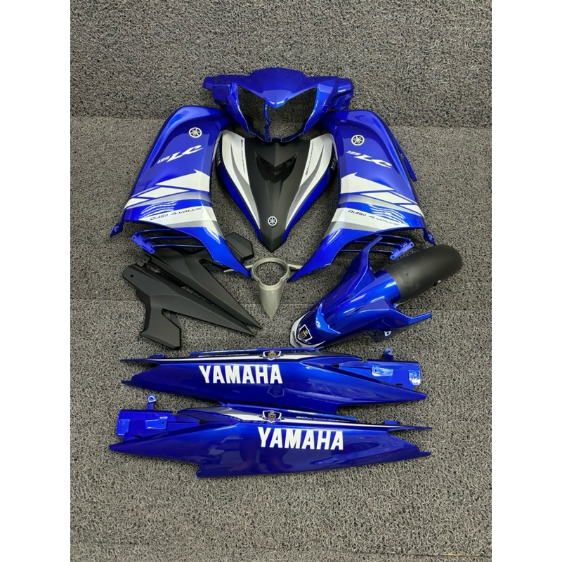LC135 V2 Biru GP 50TH Anniversary Body Cover Set Sticker Siap Tampal ...