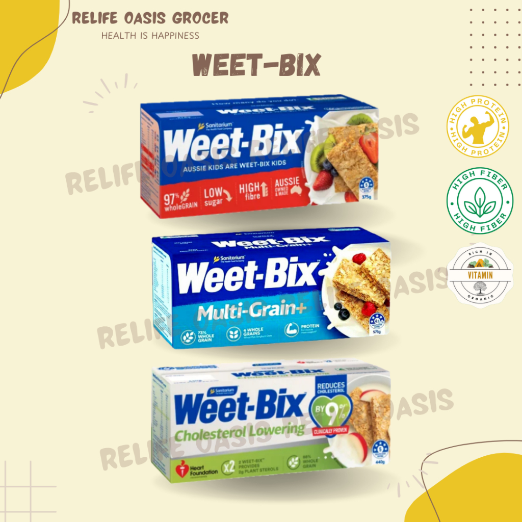 Weet-Bix [Original/Multi-Grain/Cholesterol Lowering] [High Protein/High ...