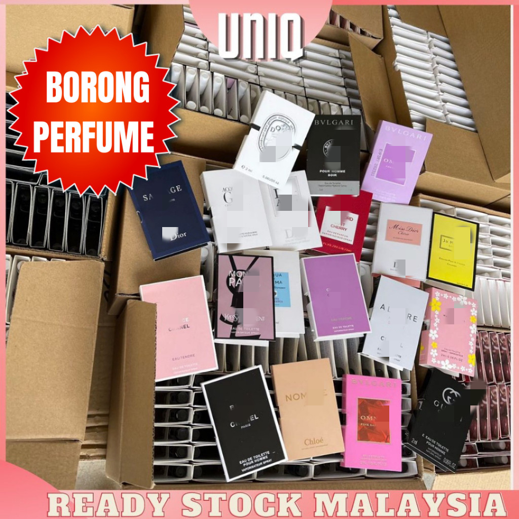 READY STOCK UNIQ Perfume 2ml/Perfume Tester/Mini Perfume/Perfume For ...
