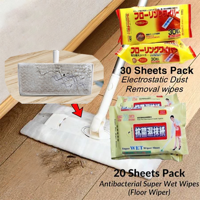 Household 360° Rotating Electrostatic Paper Dust Removal Paper ...