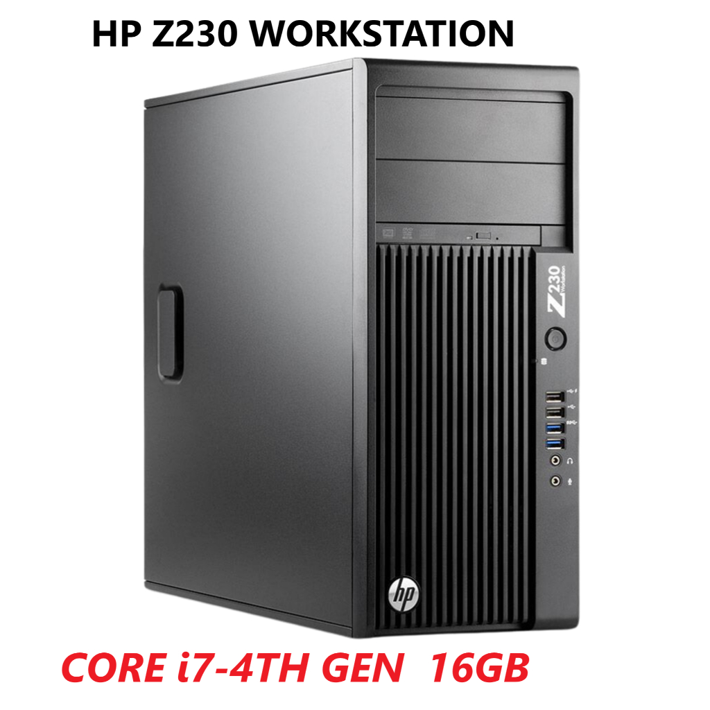 HP Z230 WORKSTATION /INTEL CORE i7-4790 /16GB RAM/256GB SSD/NVIDIA ...