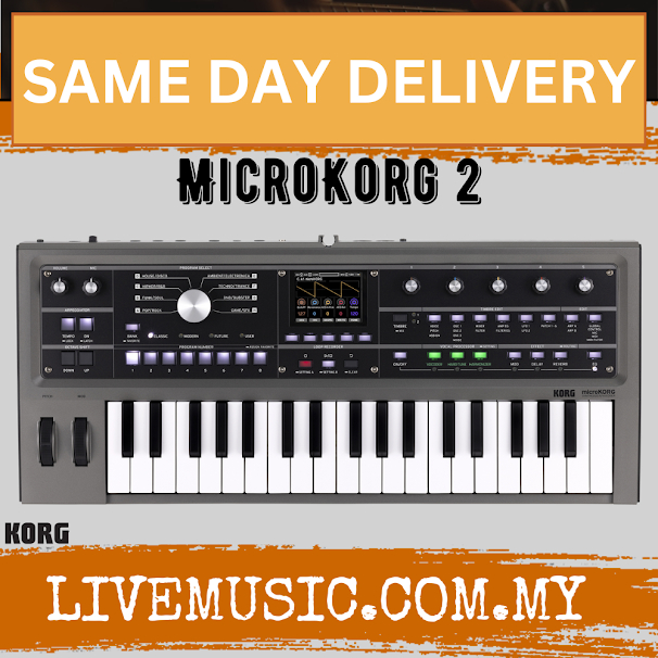 Korg MicroKORG 2 Keyboard Synthesizer/Vocoder (MK-2 MK2) | Shopee Malaysia