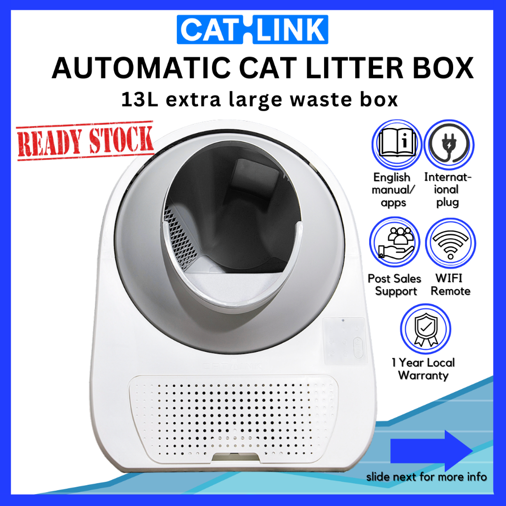 RM120 OFF CATLINK Automatic Cat Litter Box, APP Control, Smart Cat ...
