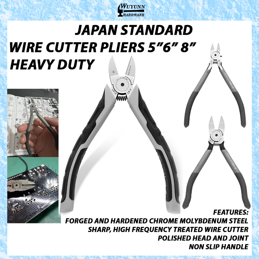 Wuyunn.Heavy Duty Wire Cutter.Cable Cutter.Plier Cutter.Pvc Cutter ...