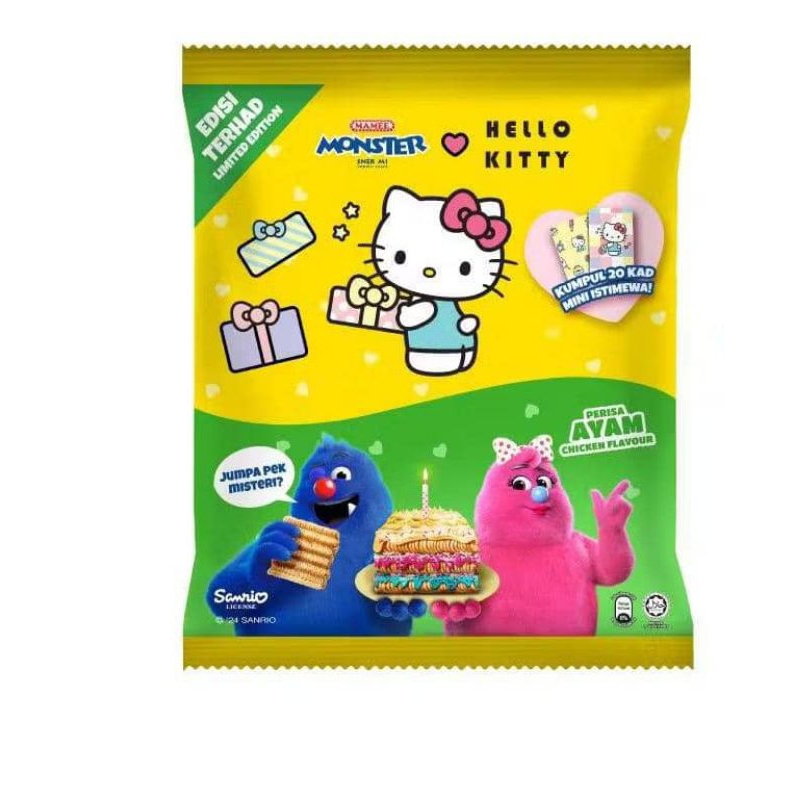 Mamee monster x hello kitty | Shopee Malaysia