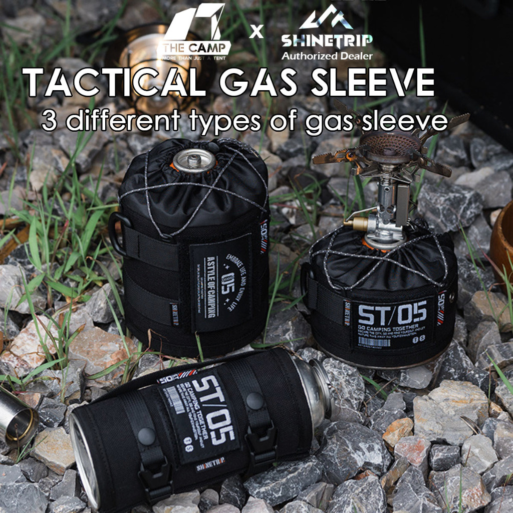 Shinetrip Tactical Gas Cover / Sleeve Outdoor Bottle Butane Protective ...
