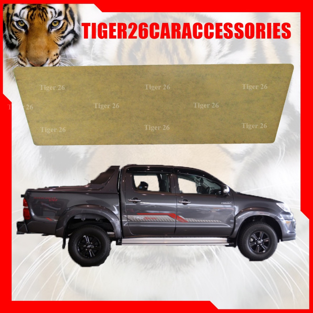 TOYOTA HILUX VIGO TRD 2015 REAR CAR NUMBER PLATE IN PLATE LICENSE PLATE ...