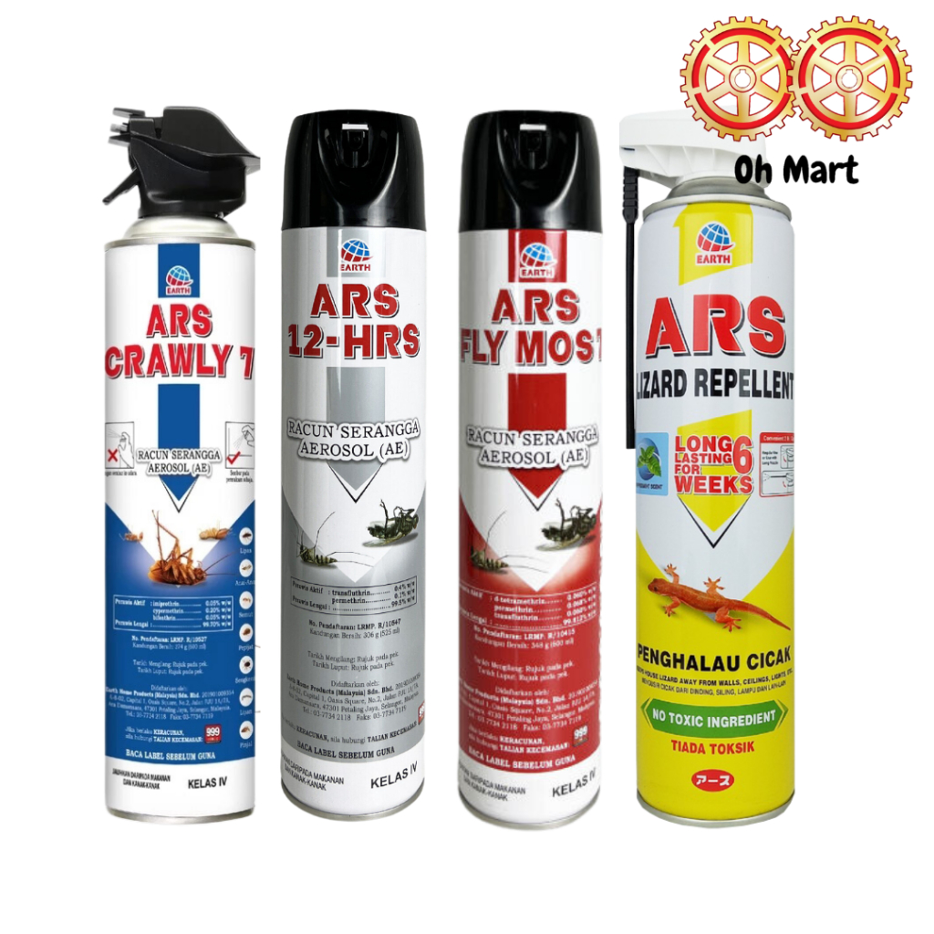ARS Spray Racun Serangga Aerosol (AE) | Shopee Malaysia