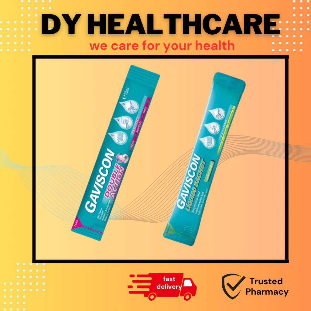 Gaviscon Sachet 10ml (Normal/Double Action) | Shopee Malaysia