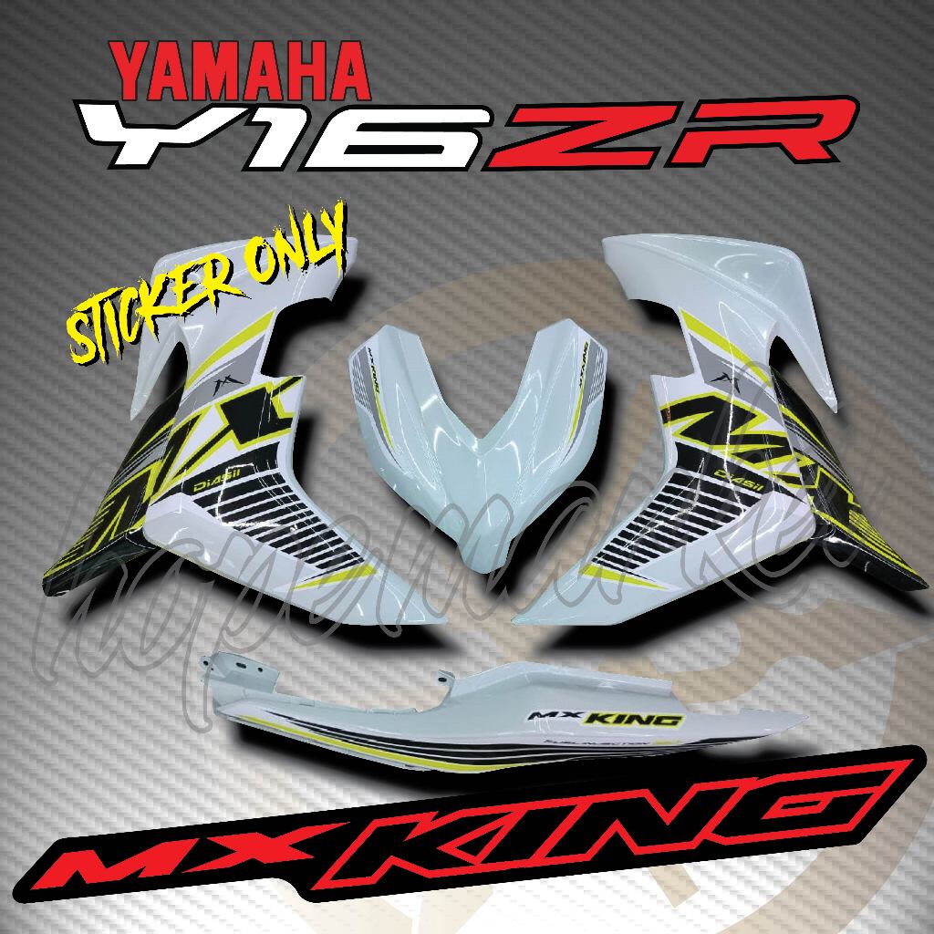 STRIPE MOTOR YAMAHA Y16 Y16ZR V1 V2 155 MX KING (17) IND CUSTOM BODY ...